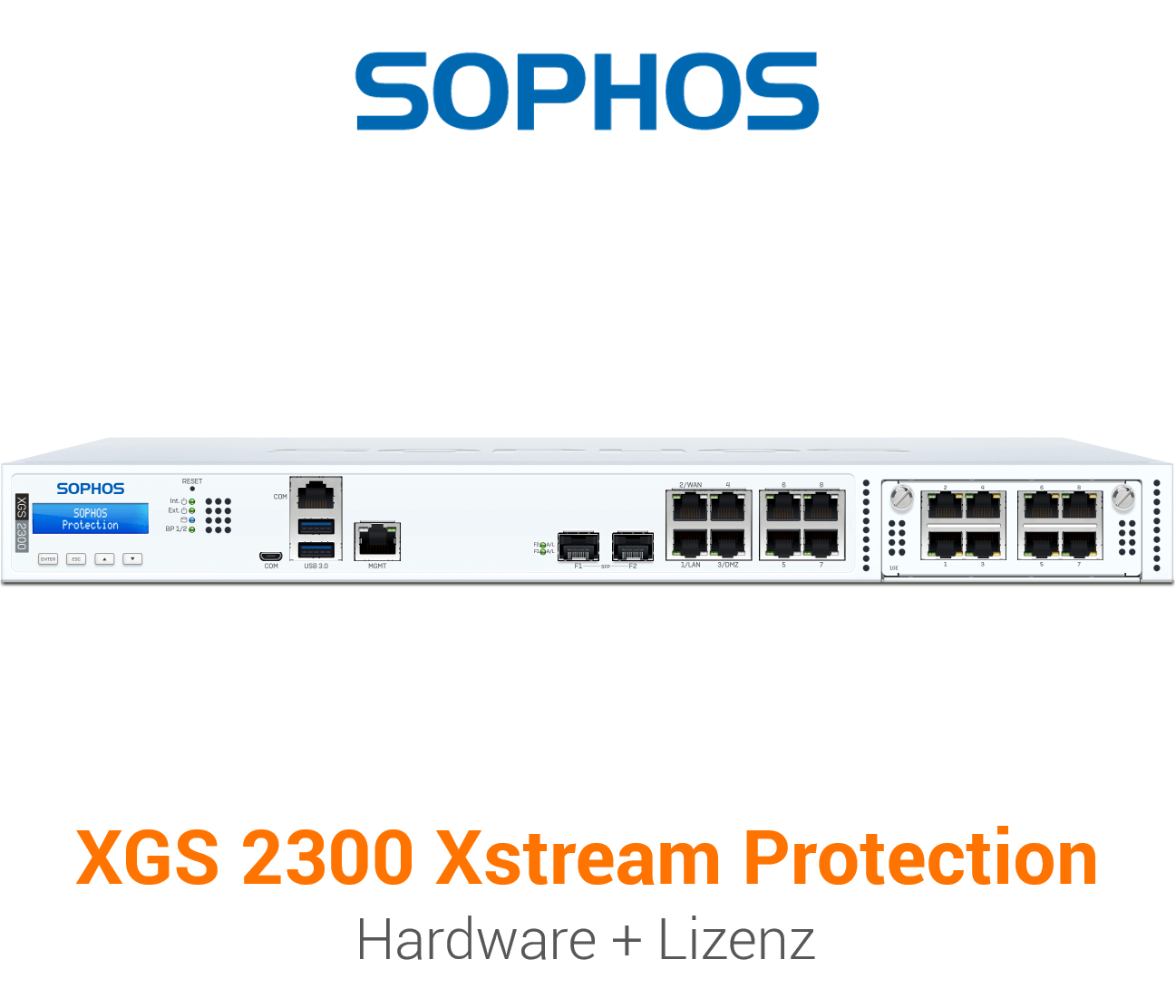 Sophos XGS 2300 mit Xstream Protection (IG2C3CSEU) | EnBITCon Systemhaus